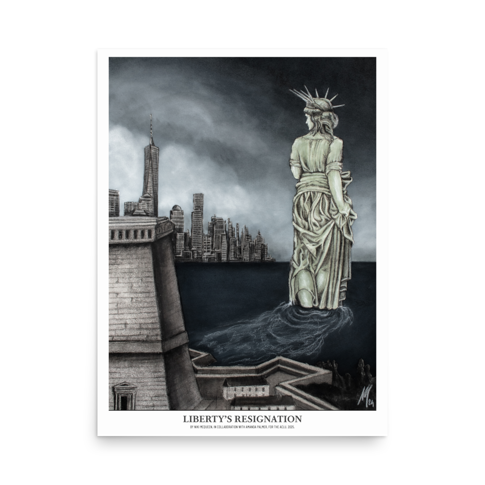Liberty's Resignation Poster – Amanda Fucking Palmer Online Store